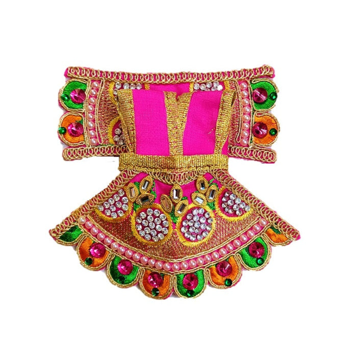 Radha Krishan-Poshak-Lehenga/Dhoti-Size 2" Inch – Great E Pujari® (A ...