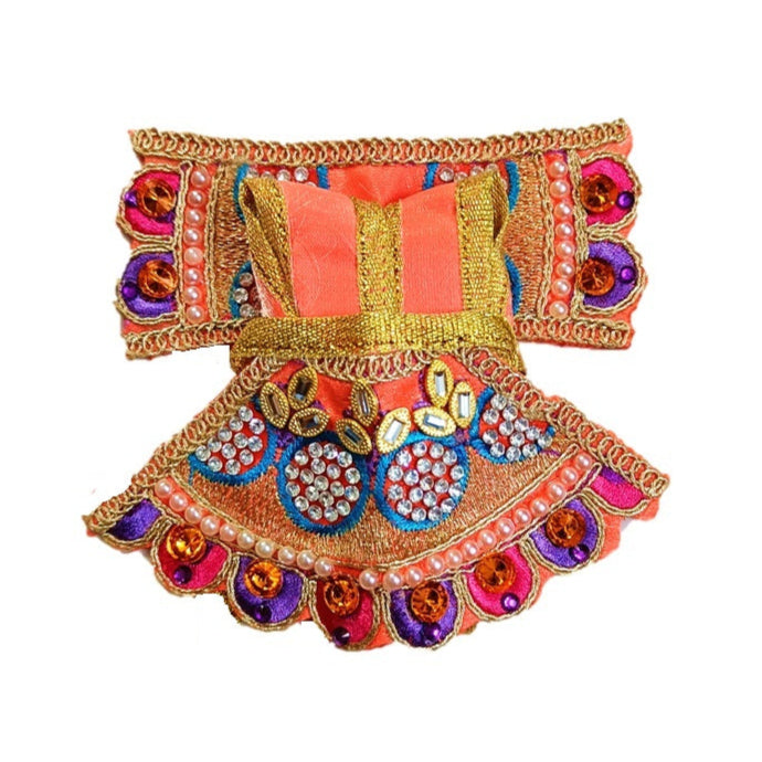 Radha Krishan-Poshak-Lehenga/Dhoti-Size 2" Inch – Great E Pujari® (A ...
