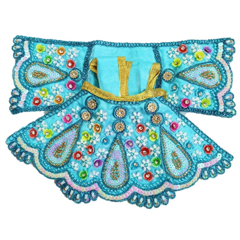 Radha Krishan-Poshak-Lehenga/Dhoti-Size 4" Inch – Great E Pujari® (A ...