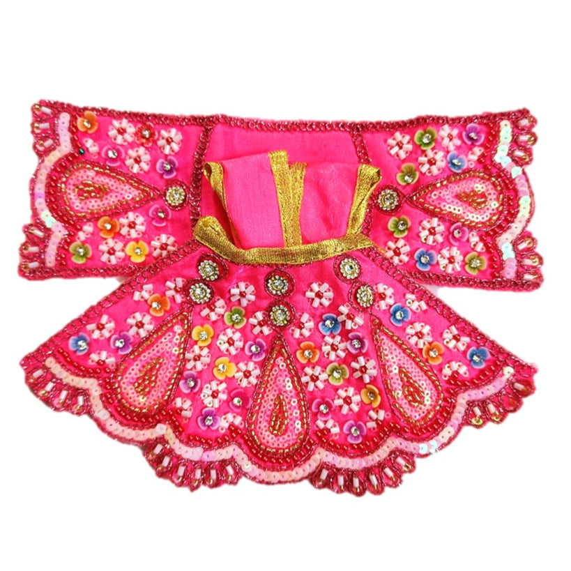 Radha Krishan-Poshak-Lehenga/Dhoti-Size 4" Inch – Great E Pujari® (A ...