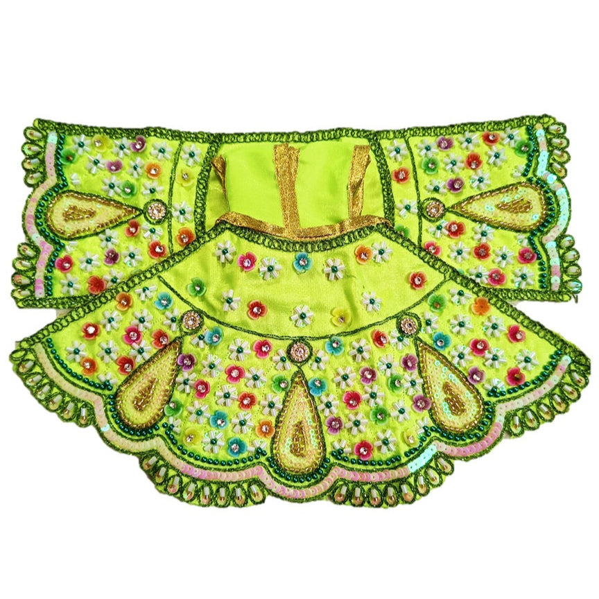 Radha Krishan-Poshak-Lehenga/Dhoti-Size 5" Inch – Great E Pujari® (A ...