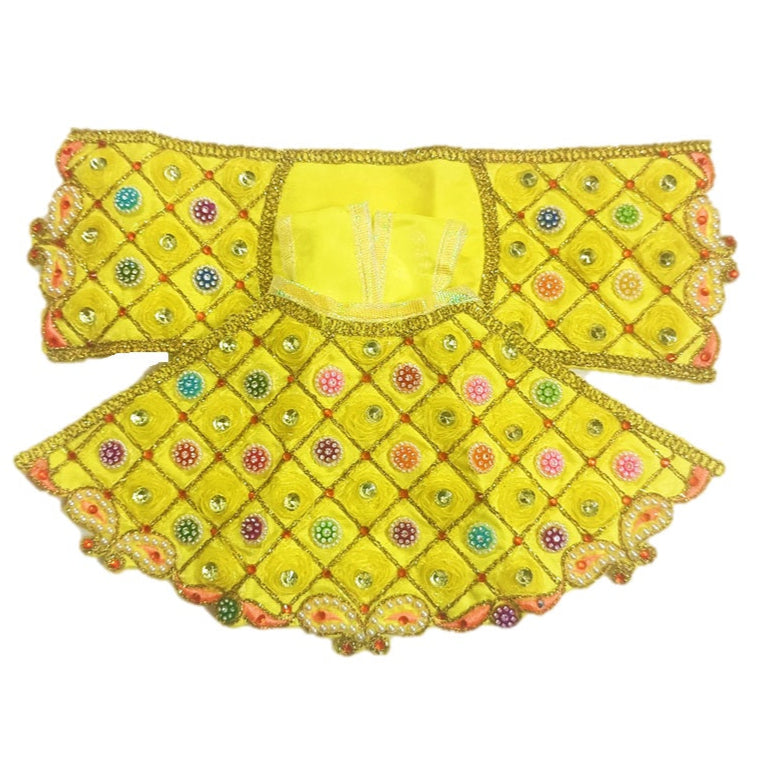 Radha Krishan-Poshak-Lehenga/Dhoti-Size 5" Inch – Great E Pujari® (A ...
