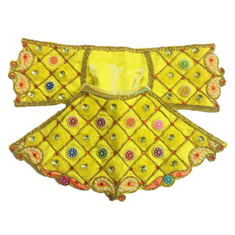 Radha Krishan-Poshak-Lehenga/Dhoti-Size 4" Inch – Great E Pujari® (A ...