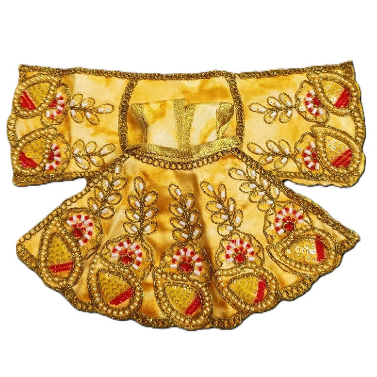Radha Krishan-Poshak-Lehenga/Dhoti-Size 4" Inch – Great E Pujari® (A ...