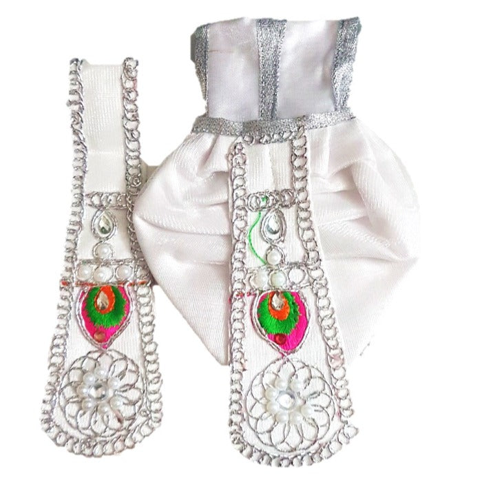 Ganesha _Fancy Poshak_ Dhoti Length - (5" Inch.)- Size No. 5 – Great E ...