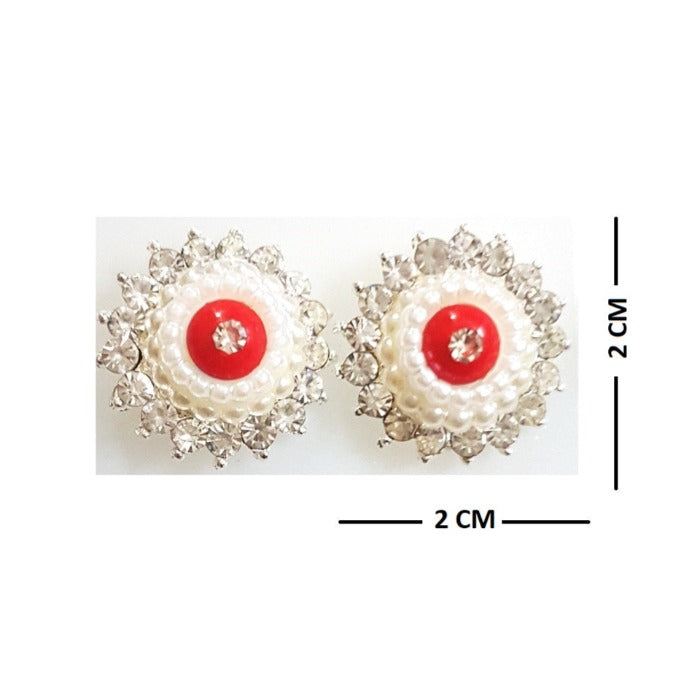 Ear Rings-Radha/ Mata Rani/Deity – Great E Pujari® (A Brand of Sajyoti ...